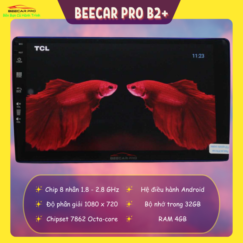 Màn Hình Beecar B2 - Màn Hình Ô Tô Thông Minh Beecar